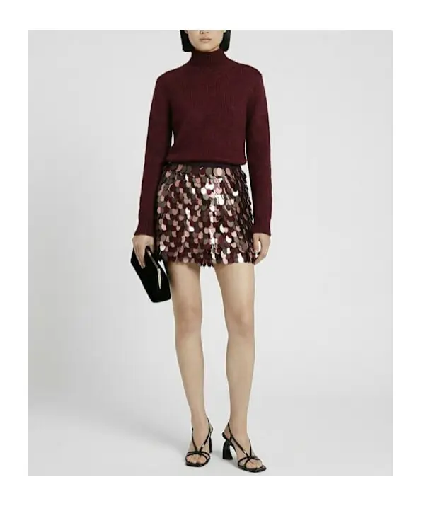 Dries Van Noten Gabrina Sequined Mini Skirt