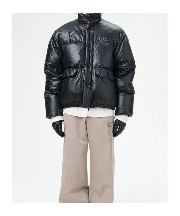 Our Legacy Puffer Jacket With Two-way Zipper