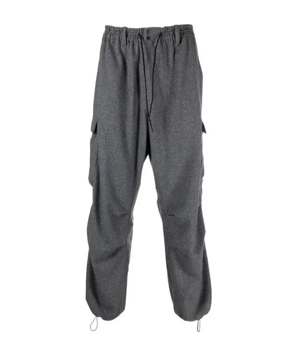 Y3 Wool-blend Cargo Pants