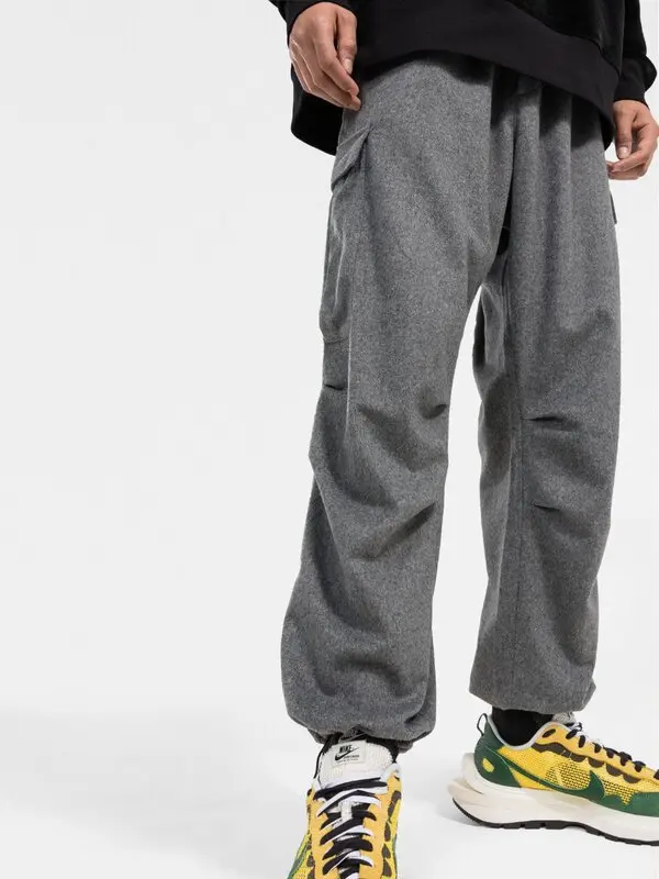 Y3 Wool-blend Cargo Pants