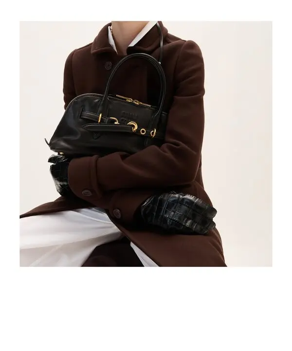 Miu Miu Top-handle Bag In Nappa Leather