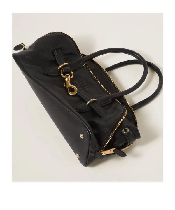 Miu Miu Top-handle Bag In Nappa Leather