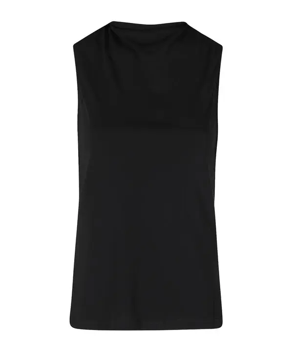 SEMICOUTURE Sleeveless Cover-up With Lace-up Back