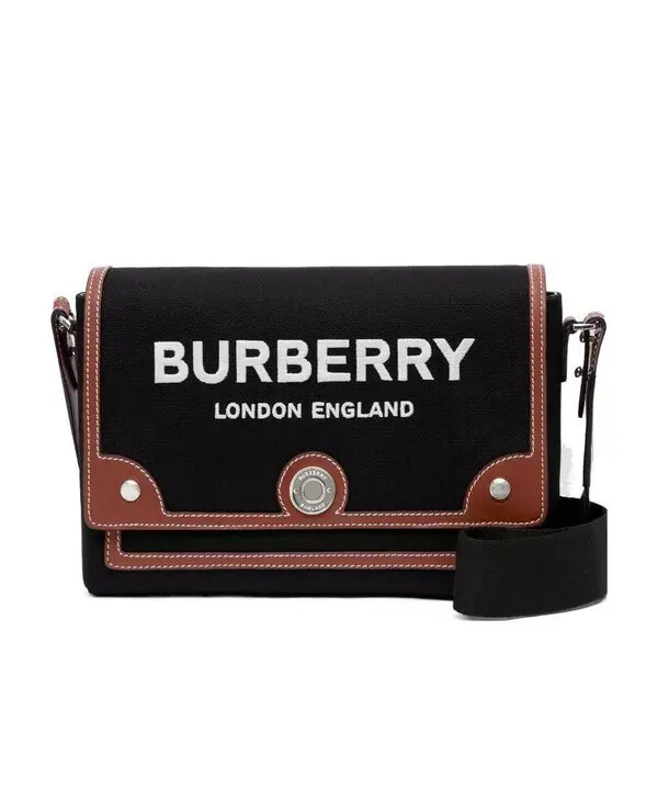 Burberry Horseferry Note Crossbody Bag - Black