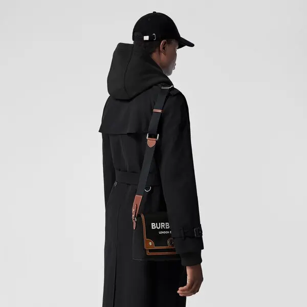 Burberry Horseferry Note Crossbody Bag - Black