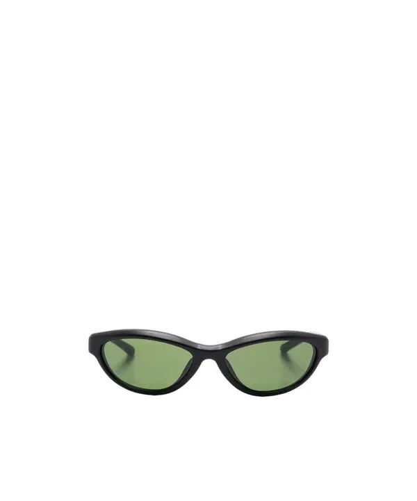 Jacquemus Full Frame Sunglasses With Monogram Pattern - Green