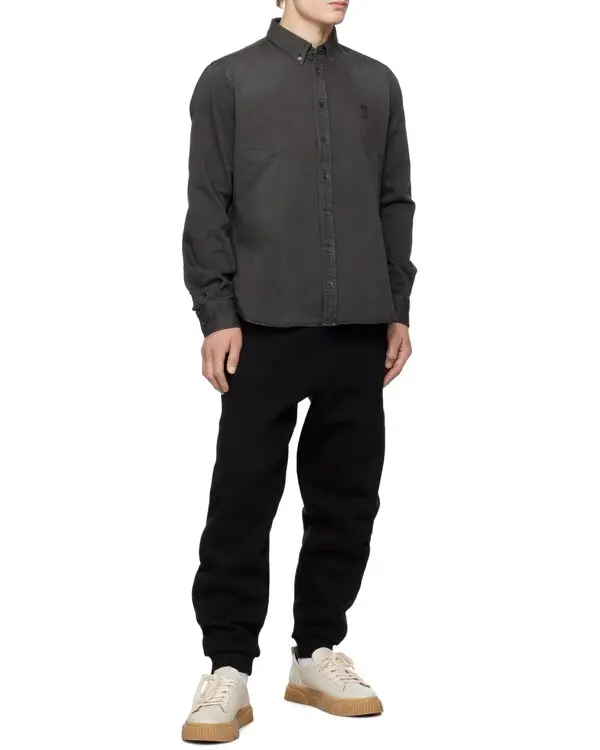 Ami De Coeur Button-down Shirt - Black