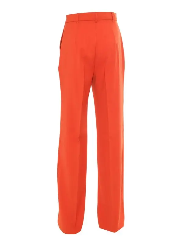 Max Mara Pleat Detailed Straight Leg Pants