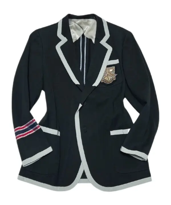 Gucci Blazer With Notched Lapel And Patch Pockets - Black