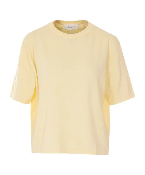 LISA YANG Rubie Boxy T-shirt - Nude