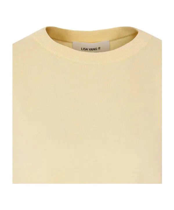 LISA YANG Rubie Boxy T-shirt - Nude
