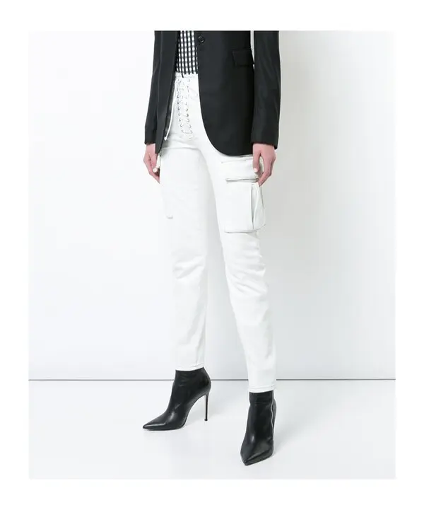 BEN TAVERNITI UNRAVEL PROJECT Strap-up Cargo Jeans