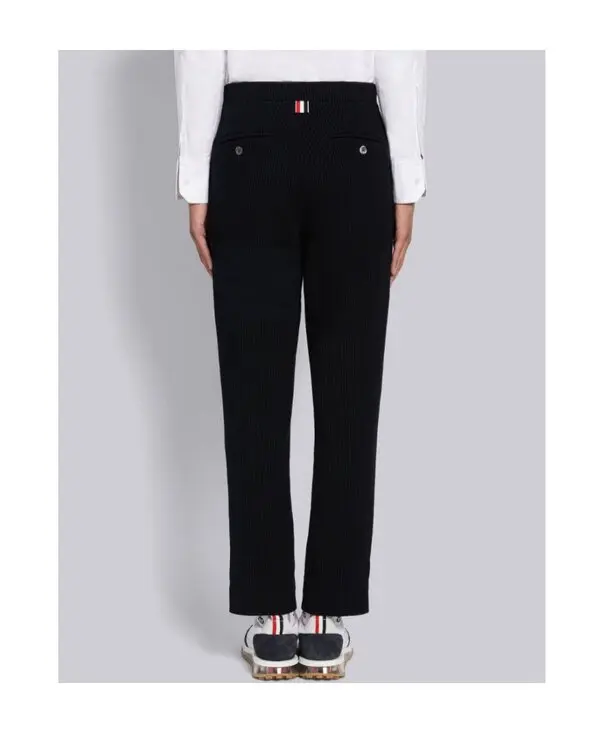 Thom Browne Cropped Pinstripe Trousers