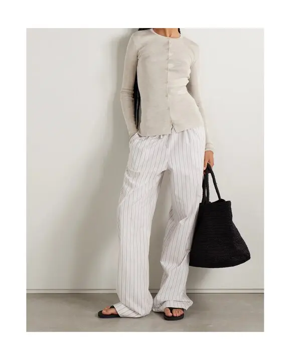 THE ROW Josette Button Cardigan