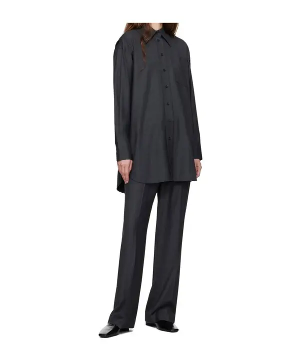 Co Relaxed-fit Wool Twill Trousers