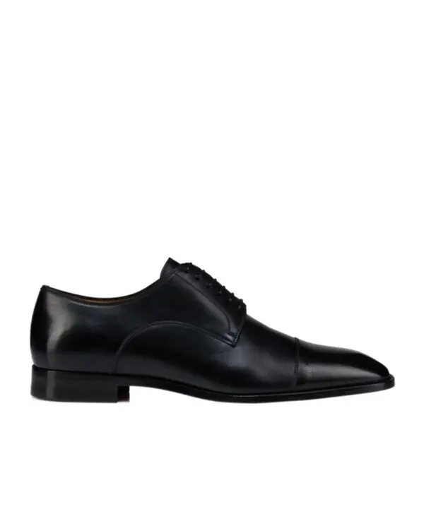 CHRISTIAN LOUBOUTIN Almond Toe Lace-up Shoes