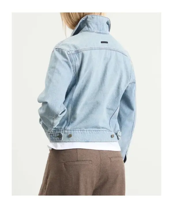 Fear Of God Cropped Denim Trucker Jacket