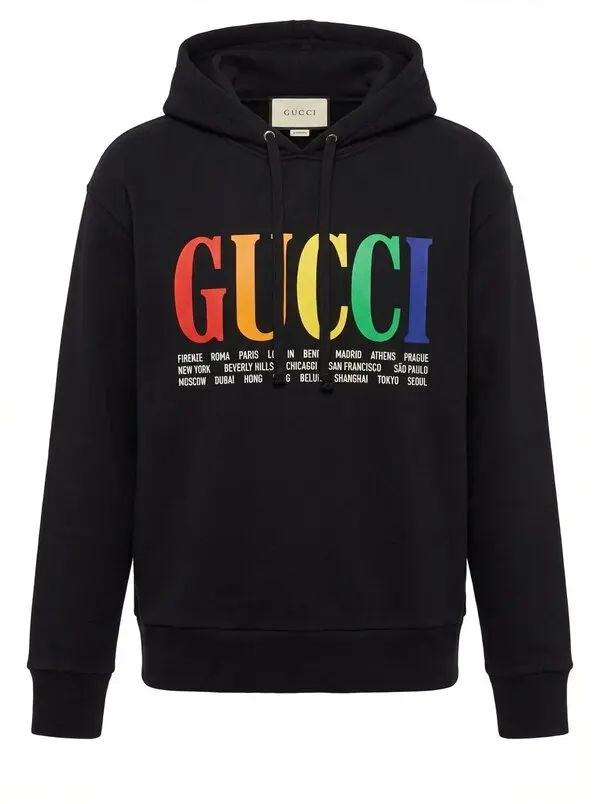 Gucci Cities Logo Hoodie