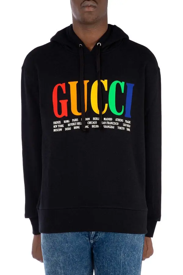 Gucci Cities Logo Hoodie