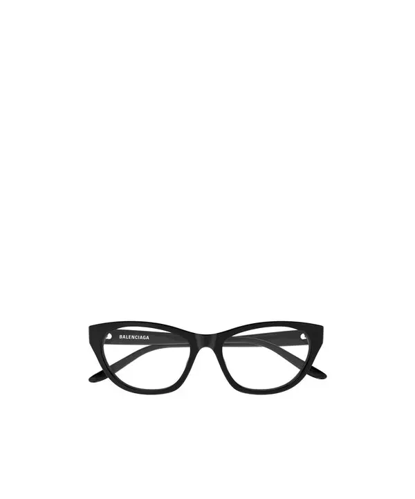 Balenciaga Cat Eye Frame Eyeglasses - Black