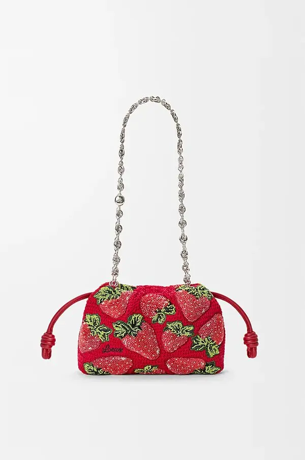 Loewe Beaded Crochet Handbag