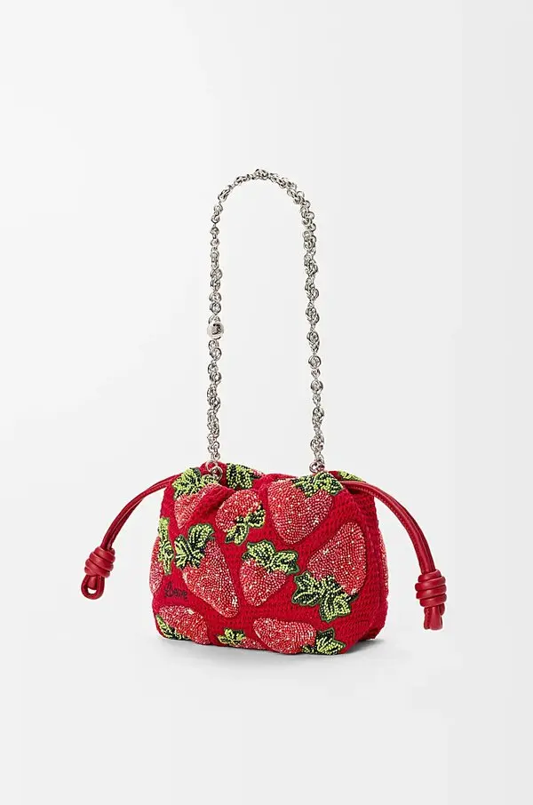 Loewe Beaded Crochet Handbag