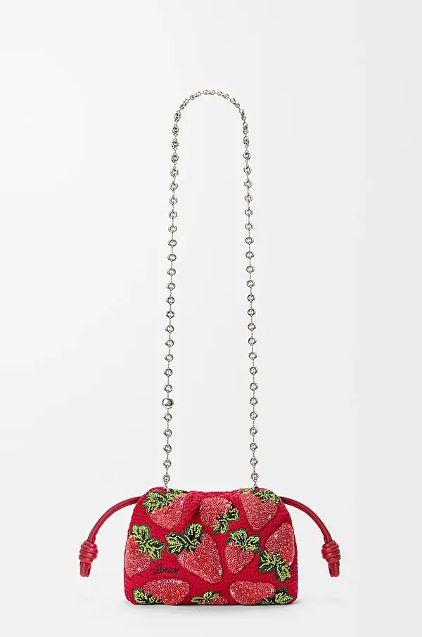 Loewe Beaded Crochet Handbag