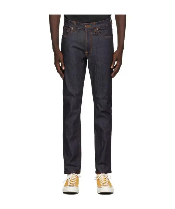 Nudie Jeans Lean Dean Low-rise Slim Jeans