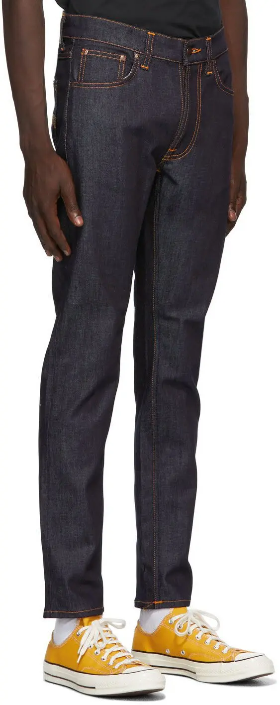 Nudie Jeans Lean Dean Low-rise Slim Jeans