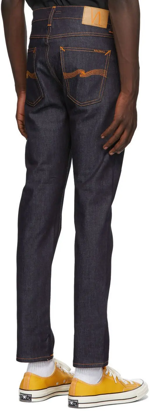 Nudie Jeans Lean Dean Low-rise Slim Jeans