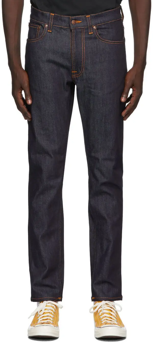 Nudie Jeans Lean Dean Low-rise Slim Jeans