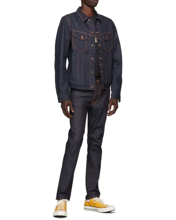 Nudie Jeans Lean Dean Low-rise Slim Jeans