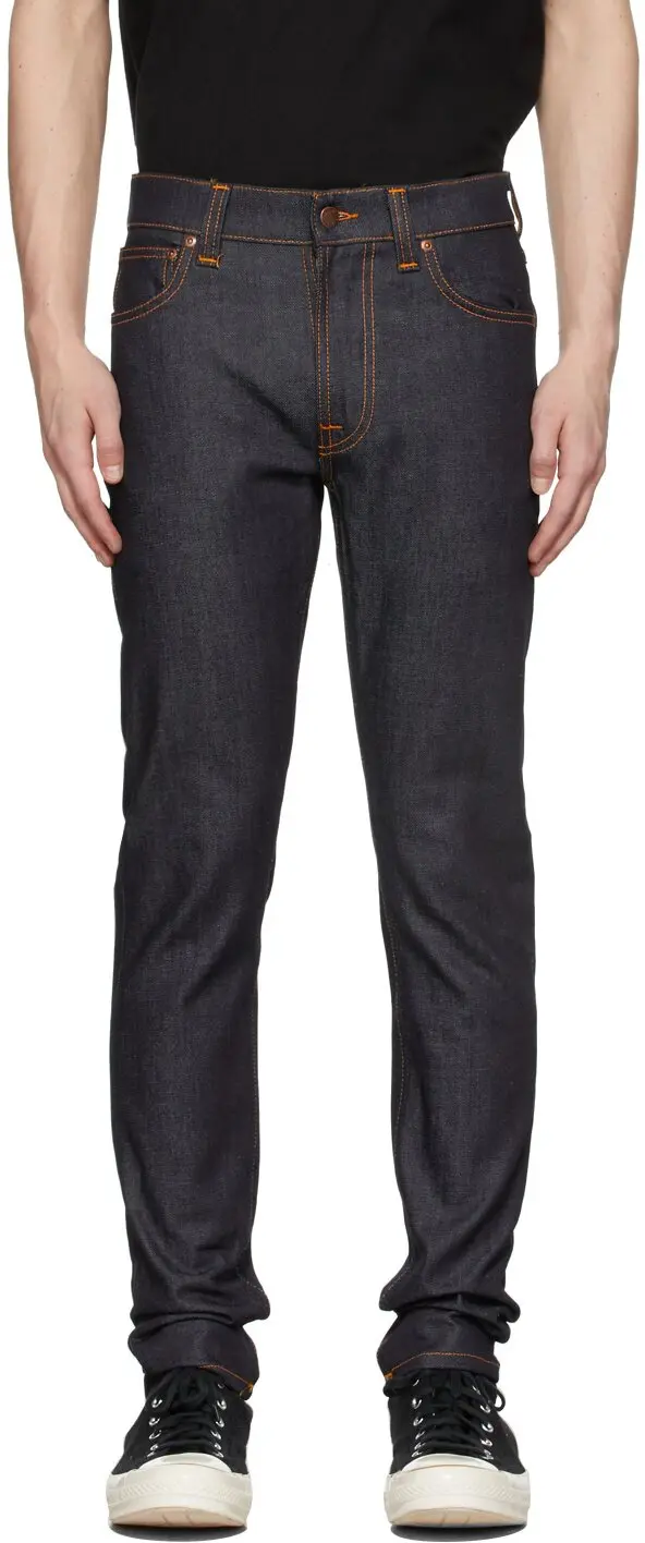 Nudie Jeans Lean Dean Low-rise Slim Jeans