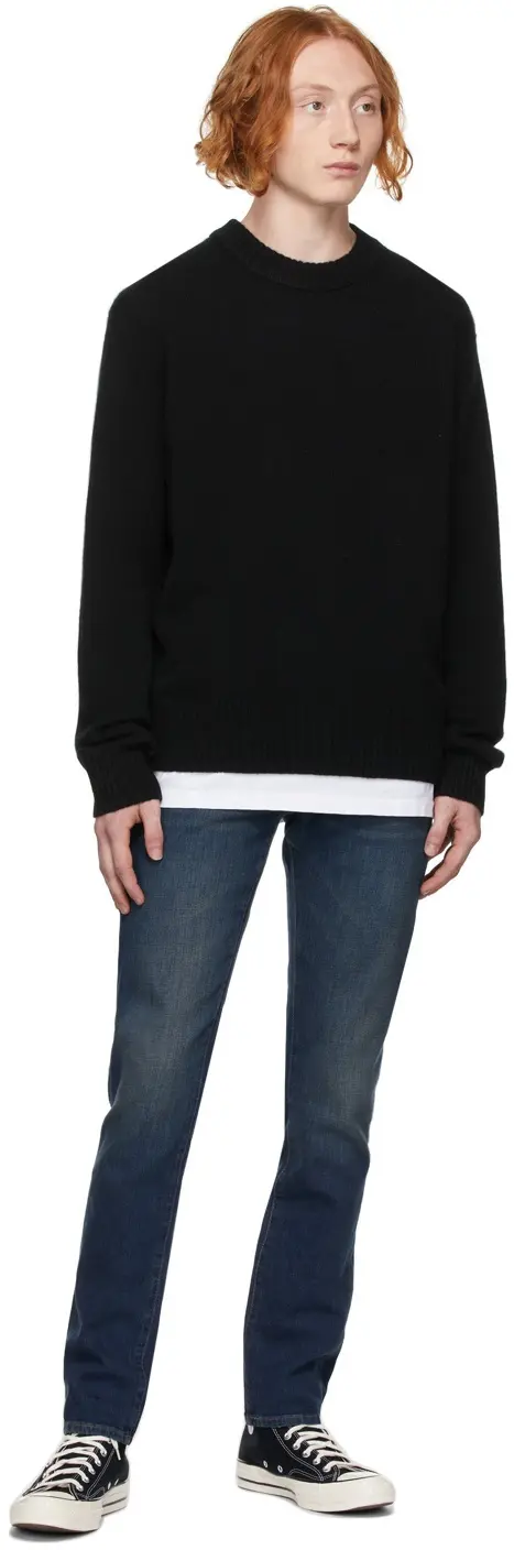 FRAME Cashmere Crew-neck Sweater