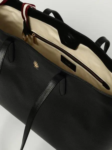 Bally Logo Stamp Top Handle Bag