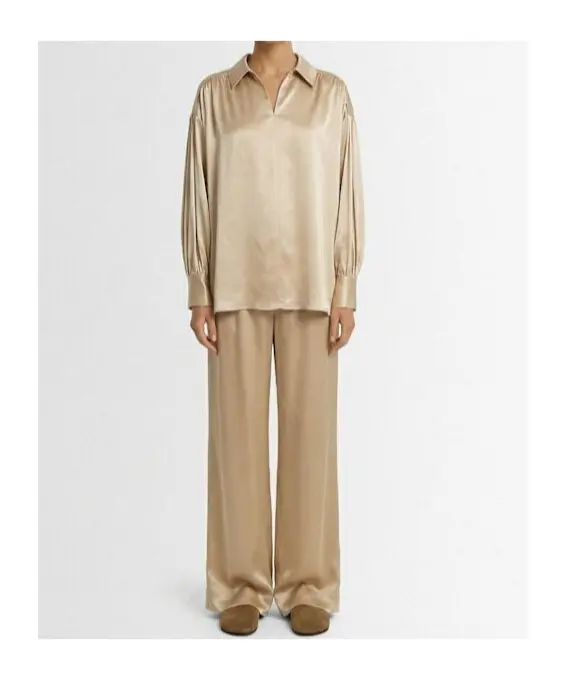 BY MALENE BIRGER Elastic Waistband Casual Pants