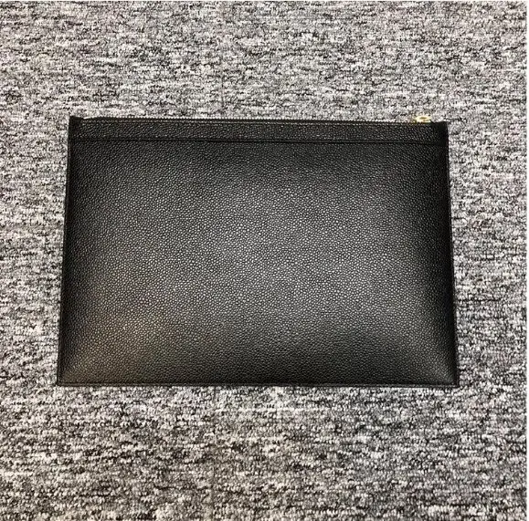 Thom Browne Vertical Intarsia Stripe Tablet Case