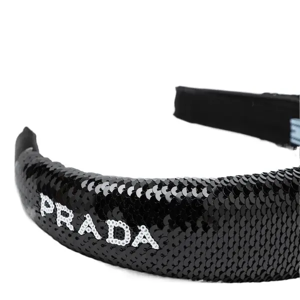 Prada Sequin Embellished Headband