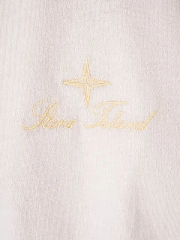 Stone Island Crewneck Straight Hem T-shirt