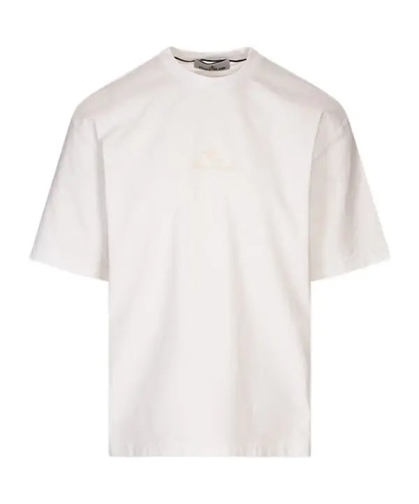 Stone Island Crewneck Straight Hem T-shirt