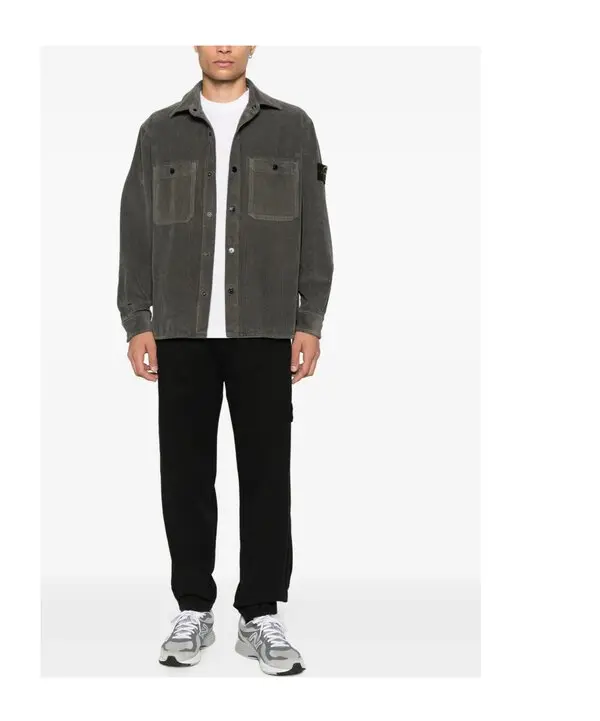 Stone Island Crewneck Straight Hem T-shirt