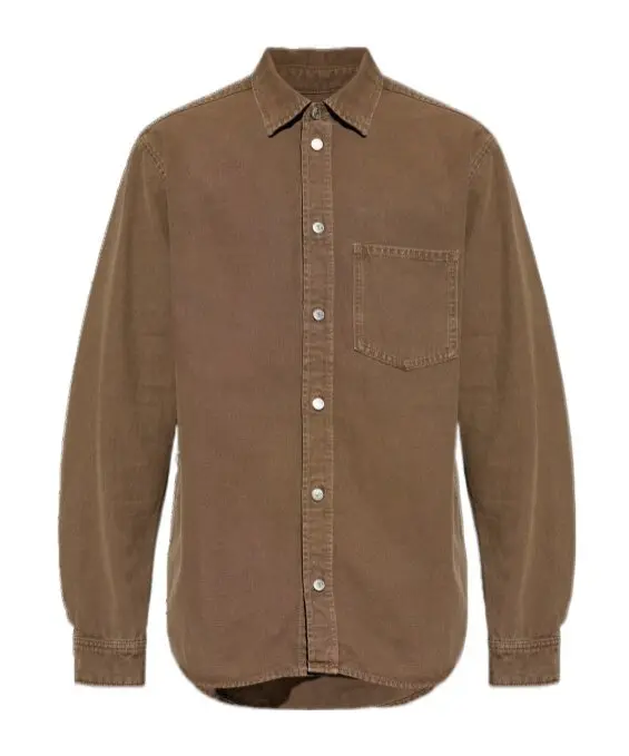 SAMSOE SAMSOE Patch-pocket Shirt