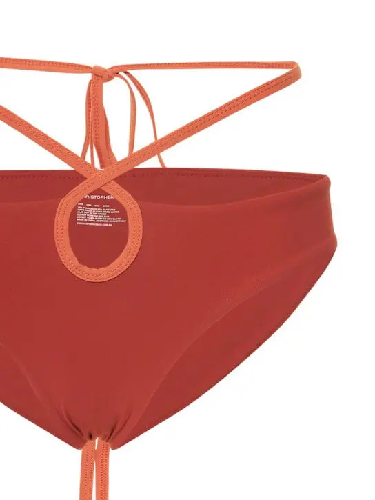 Christopher Esber Loop Tie Lycra Bikini Bottoms