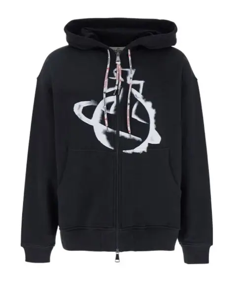 VIVIENNE WESTWOOD Orb Printed Zipped Hoodie