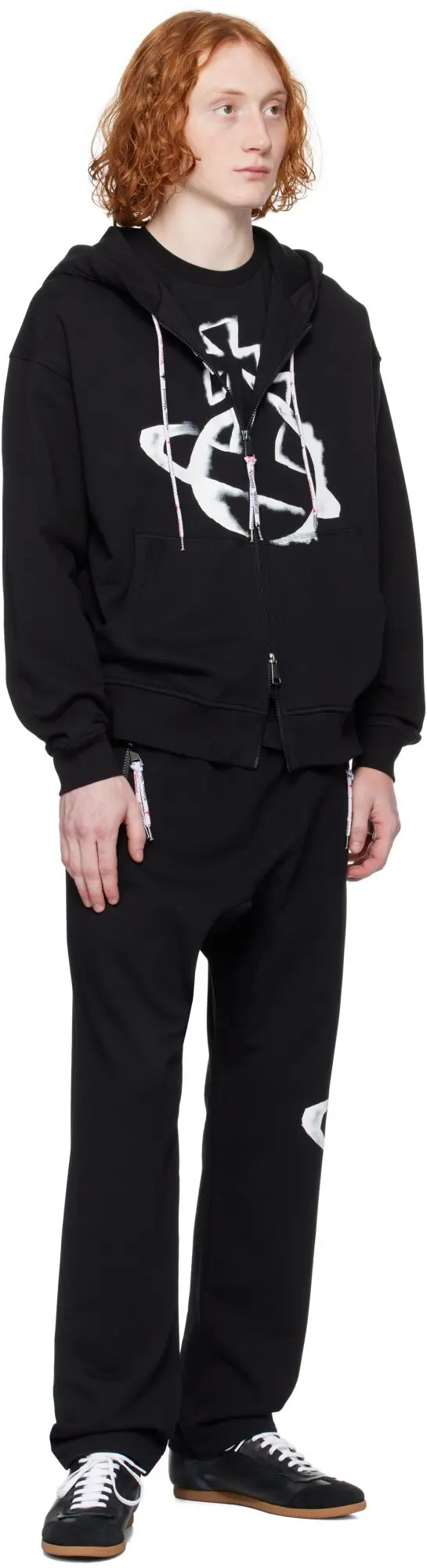 VIVIENNE WESTWOOD Orb Printed Zipped Hoodie
