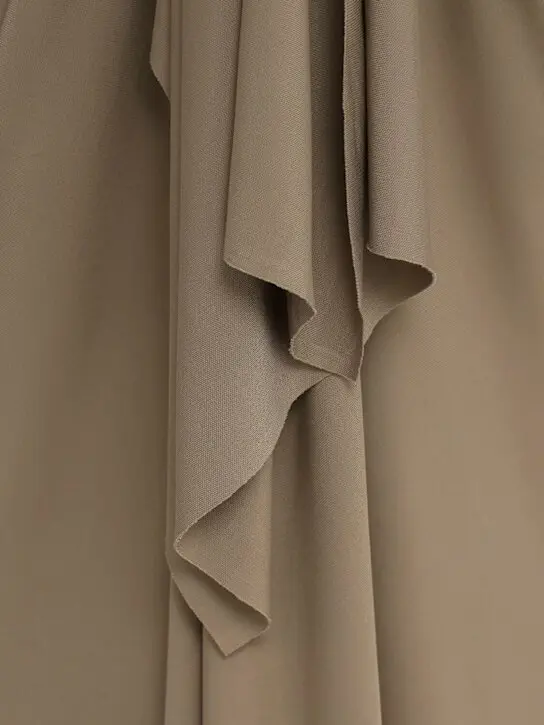 Christopher Esber Bateau Draped Dry Jersey Dress