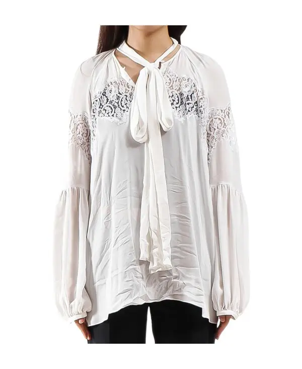 Givenchy Long-sleeved Lace Top