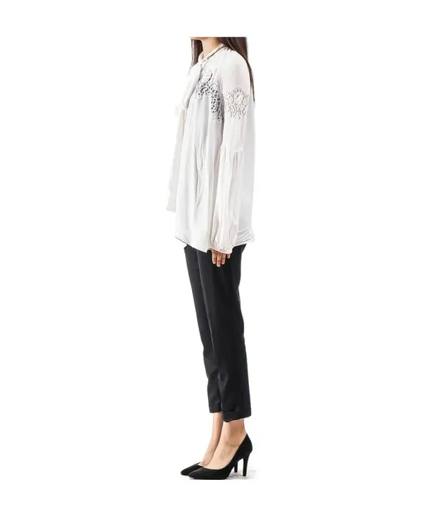Givenchy Long-sleeved Lace Top