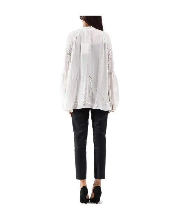 Givenchy Long-sleeved Lace Top