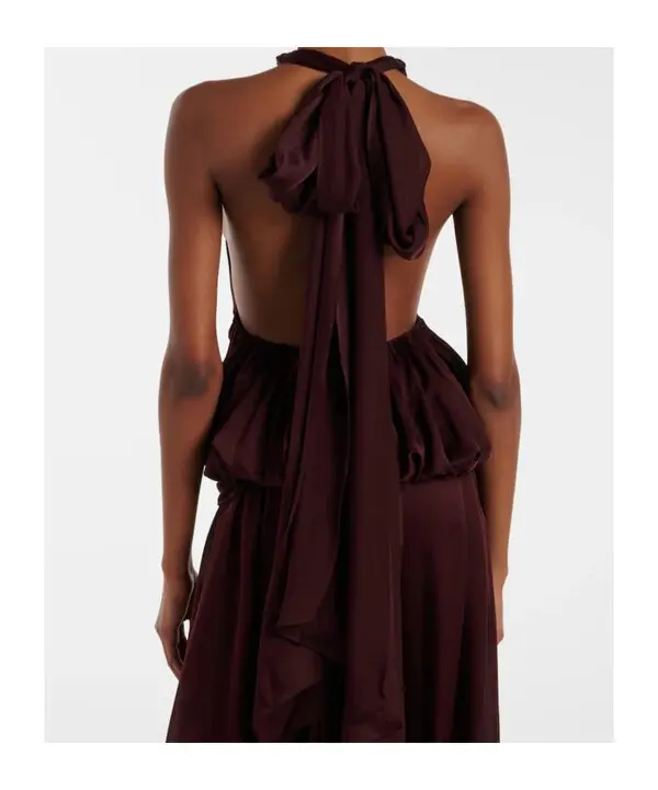Zimmermann Luna Halterneck Silk Top